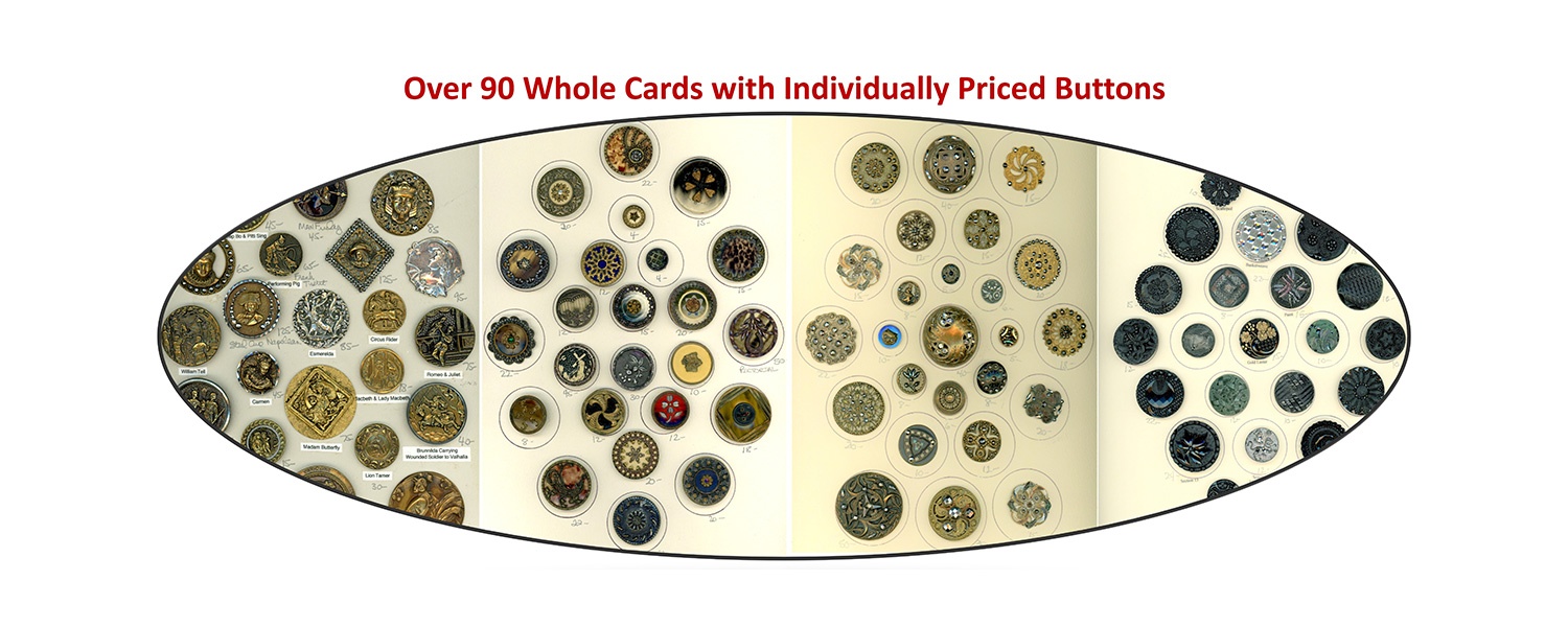 South Florida Collectible Button Auction | Lion & Unicorn