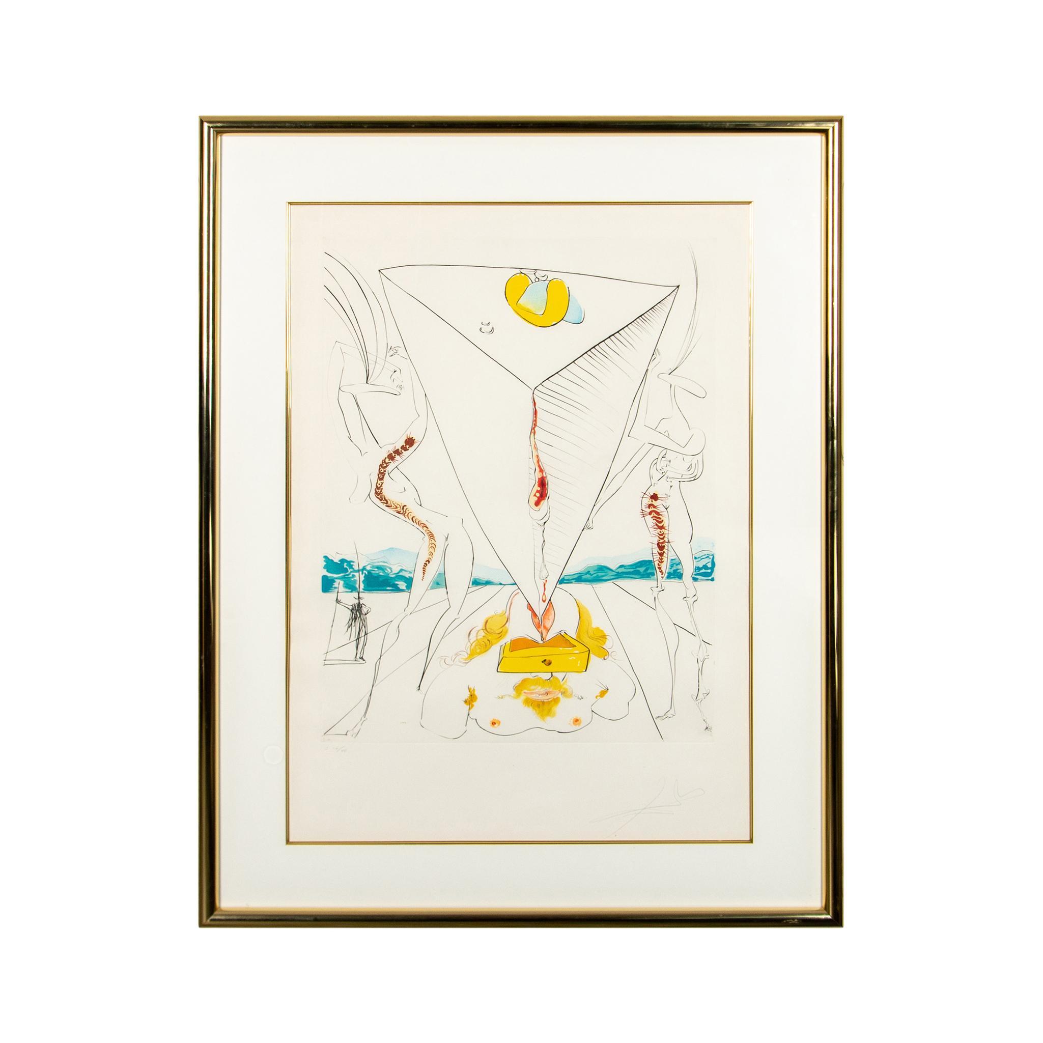Salvador Dali (spanish, 1904-1989) Limited Edition Lithograph On Paper ...